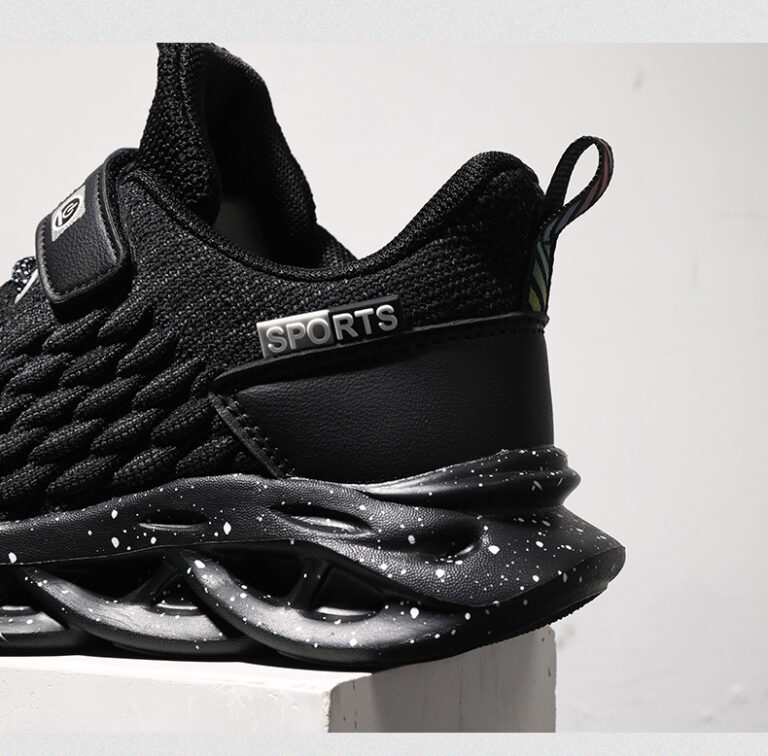 Kids Fish Scale Sneakers Boys Girls Trainer Shoes - Anrbo.com