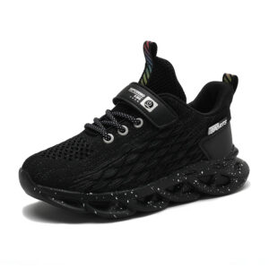 Kids Fish Scale Sneakers Boys Girls Trainer Shoes - Anrbo.com