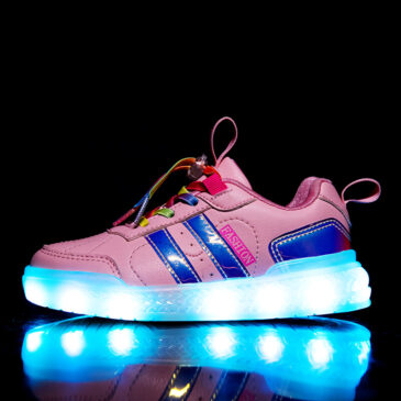 LED Light Up Shoes Kids Boys Girls 4 Colors Flashing Sneakers - Anrbo.com