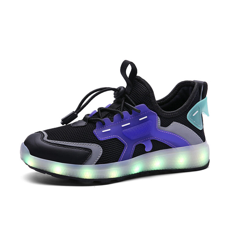 LED Light Up Shoes Kids Boys Girls VORTEX 33Y Trend Sneakers - Anrbo.com