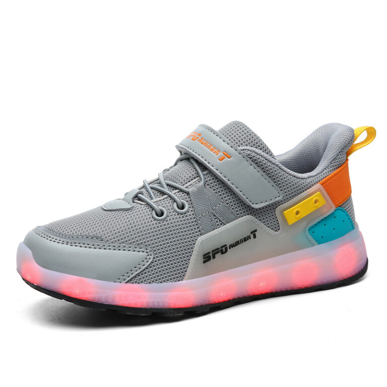 LED Light Up Shoes Kids Boys Girls VORTEX 33Y Trend Sneakers - Anrbo.com