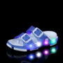 Boys Kids Girls Light Up Clogs Slippers Toddler Slip On Beach Sandals ...